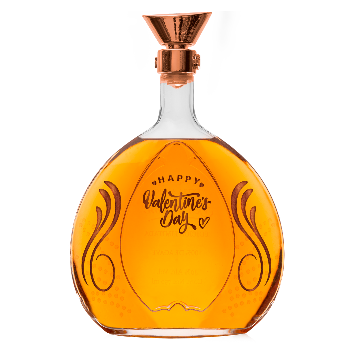 Ed Lim Swarovski ExtraAñejo Happy Valentines – Don Ramon Personalizado