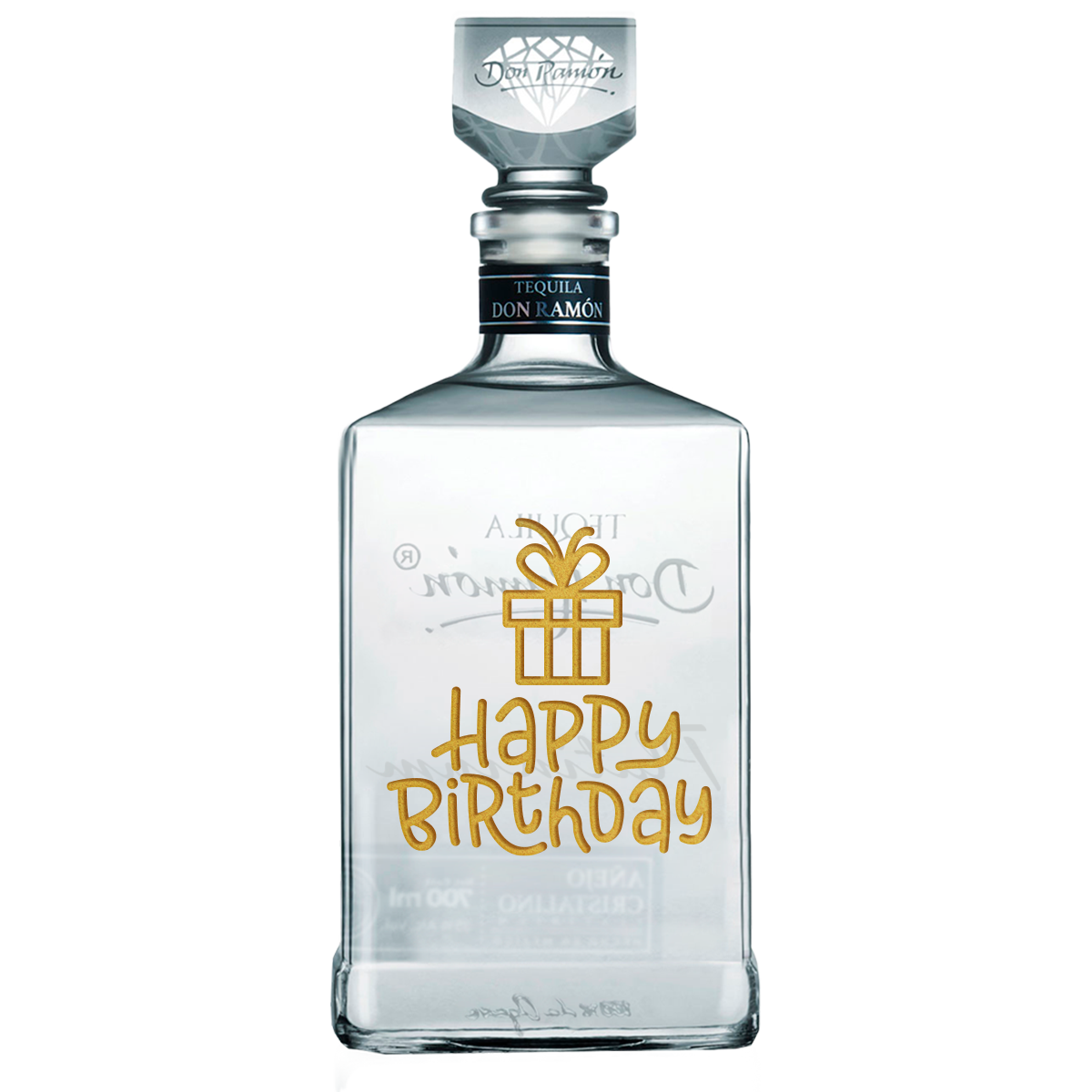 Plata Platinium Happy Bday gift – Don Ramon Personalizado